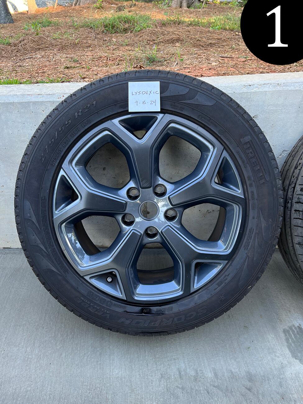 North Carolina - 21" Road Wheels & Tires - 2 Available - $350/each ...
