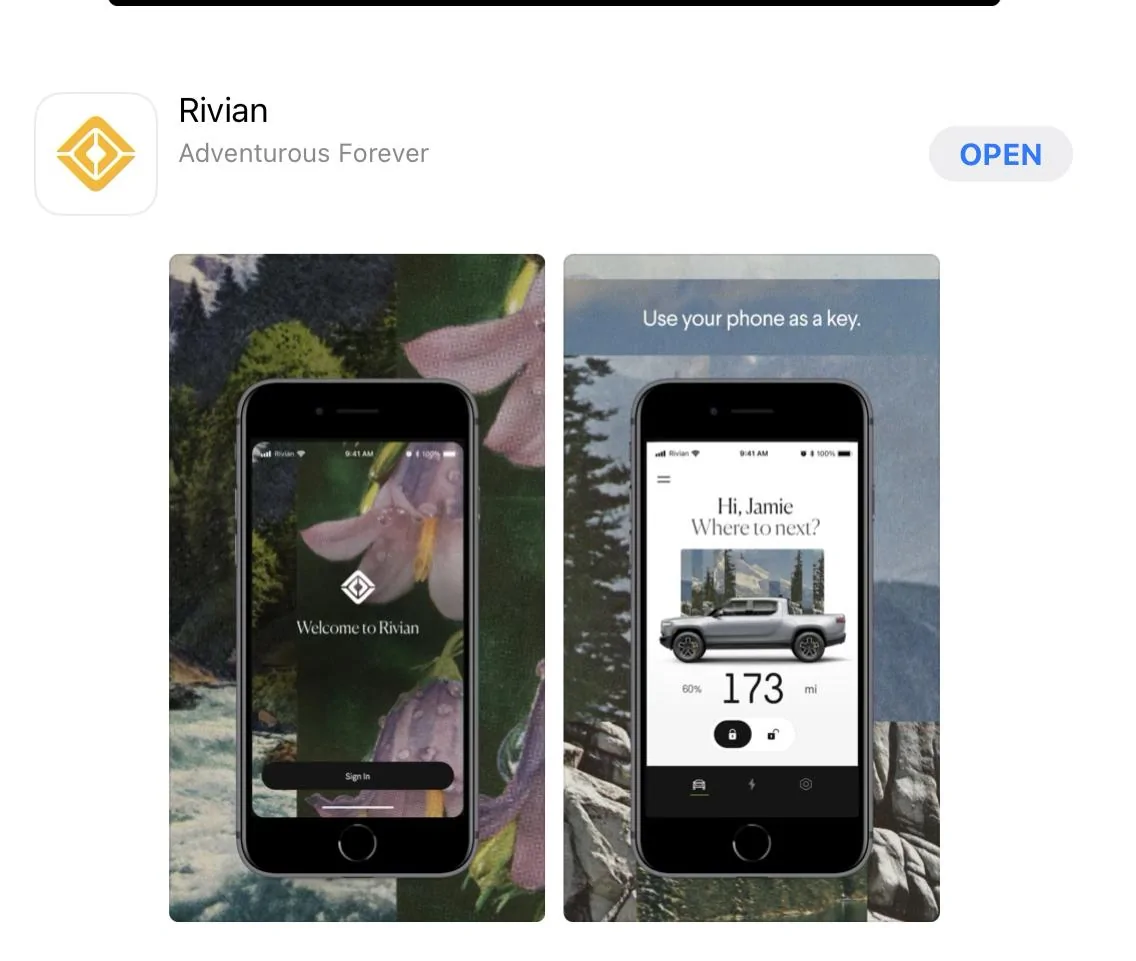Rivian App launched on Apple App Store & Google Play store! | Rivian ...