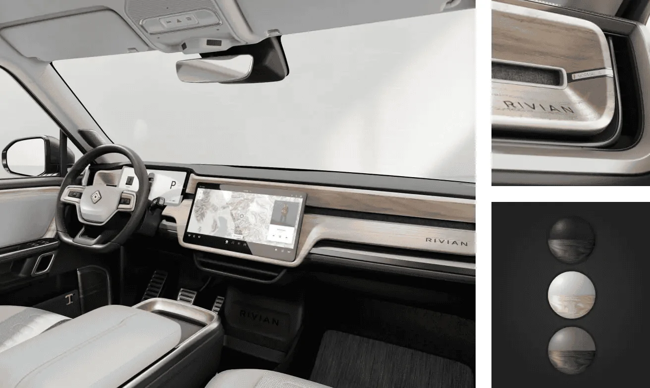 Show Prototype Interiors vs Production Interiors | Rivian Forum - R1T ...