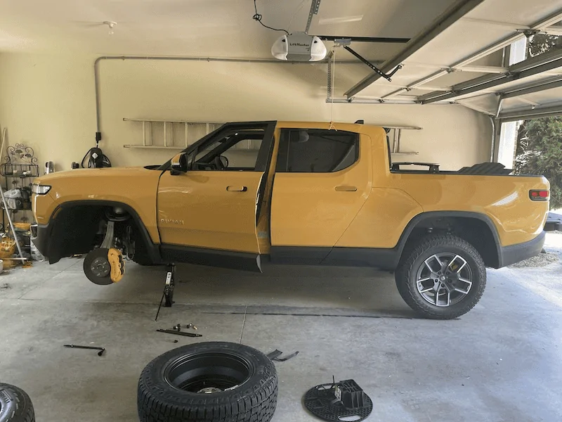 Installing my Rivian spare tire (and kit) - experience writeup | Rivian ...