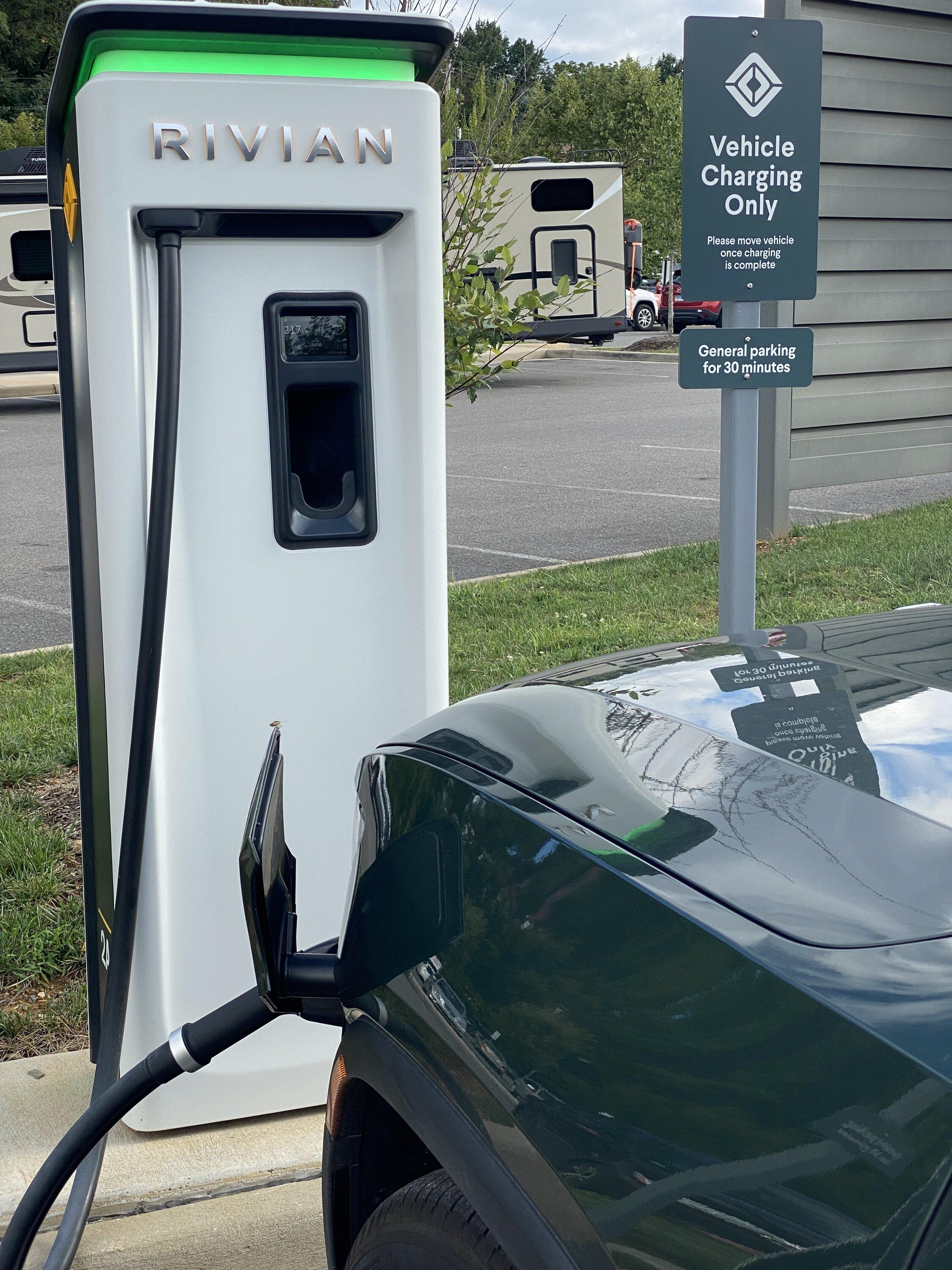 Rivian Adventure RAN Network adds 5 new charging sites along Blue Ridge ...