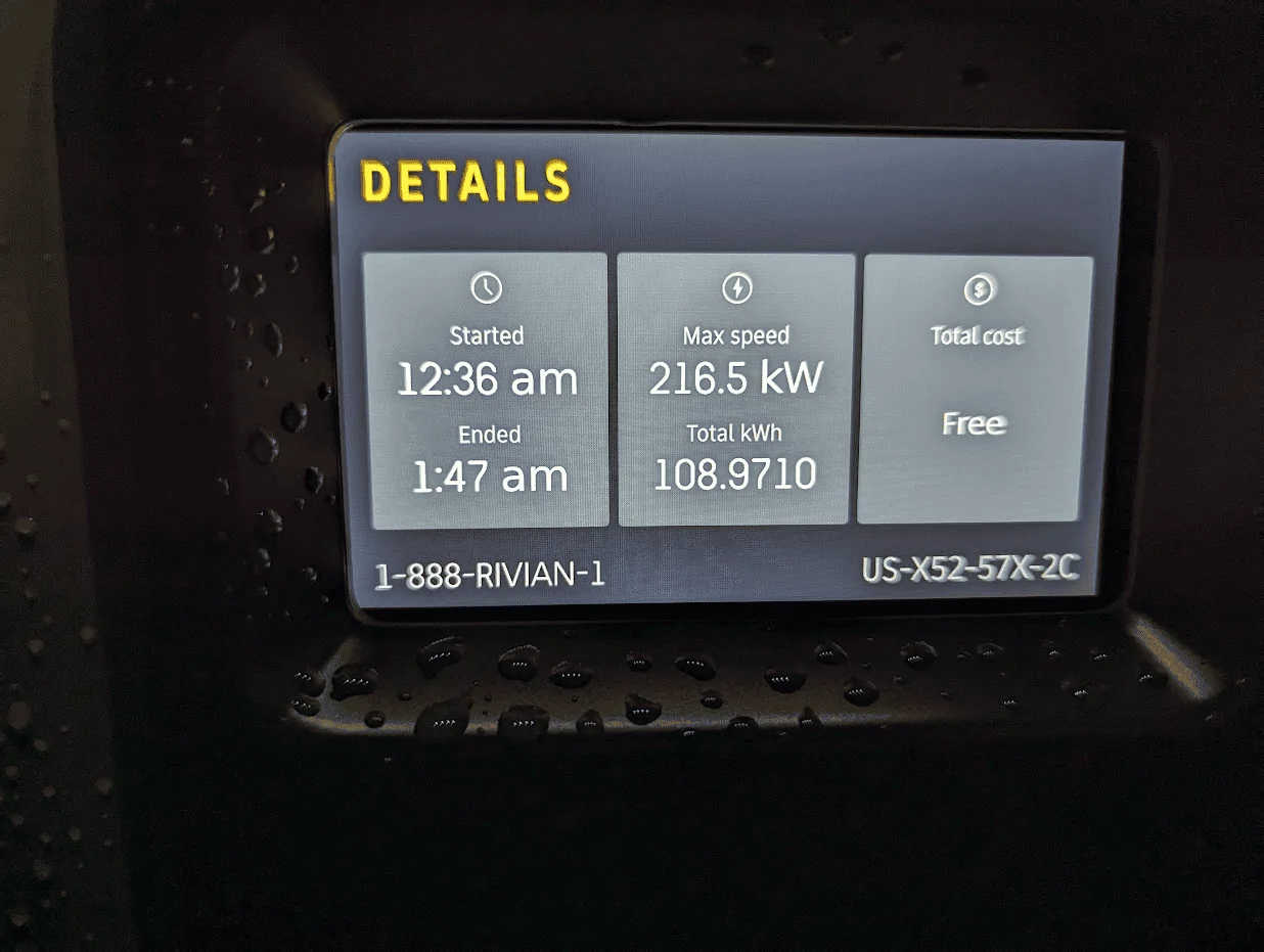 RAN Rivian Charging Stations Locations Map via Google Maps | Page 96 ...