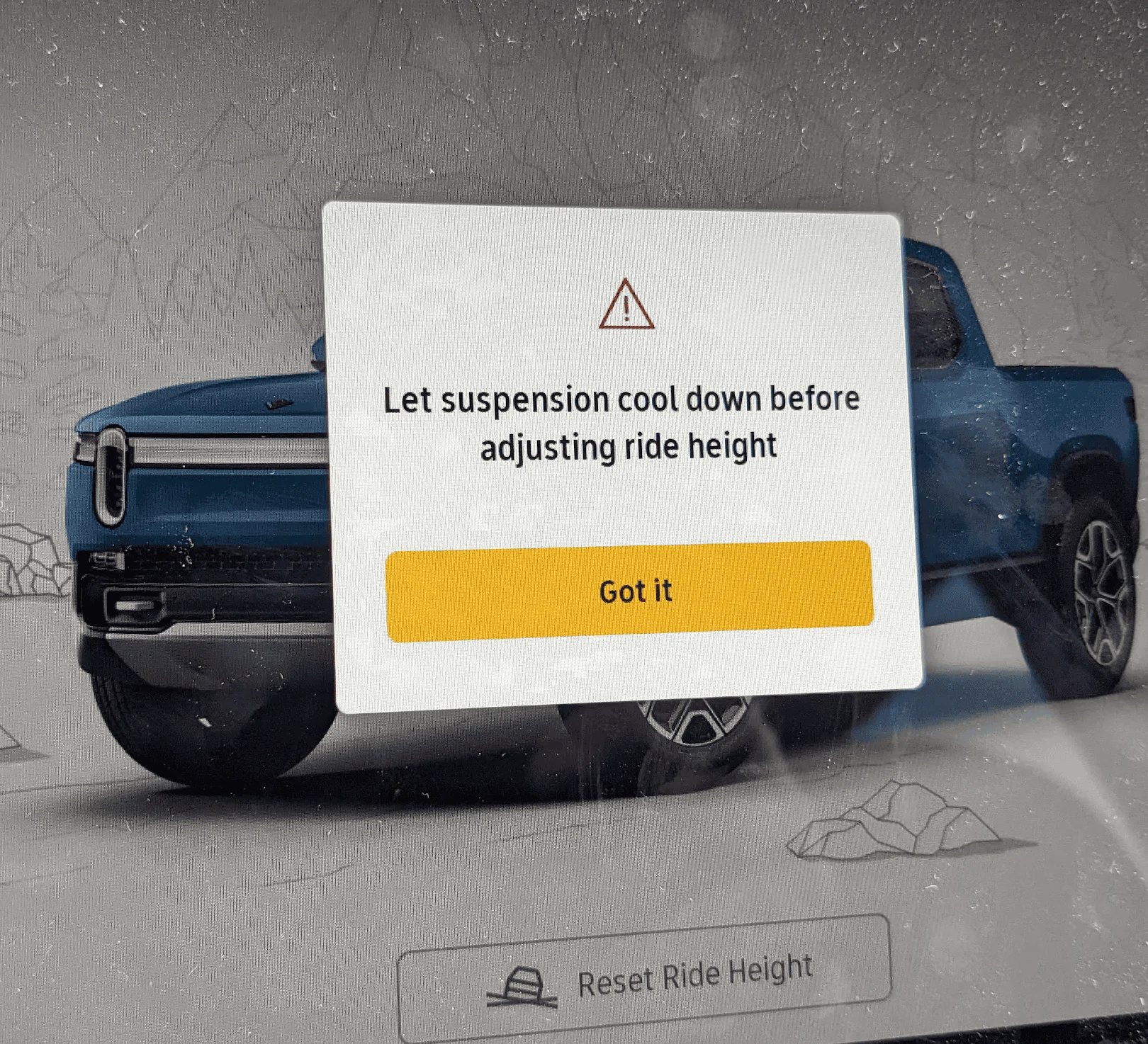 Warning Lights Everywhere | Rivian Forum - R1T R1S R2 R3 News, Specs ...