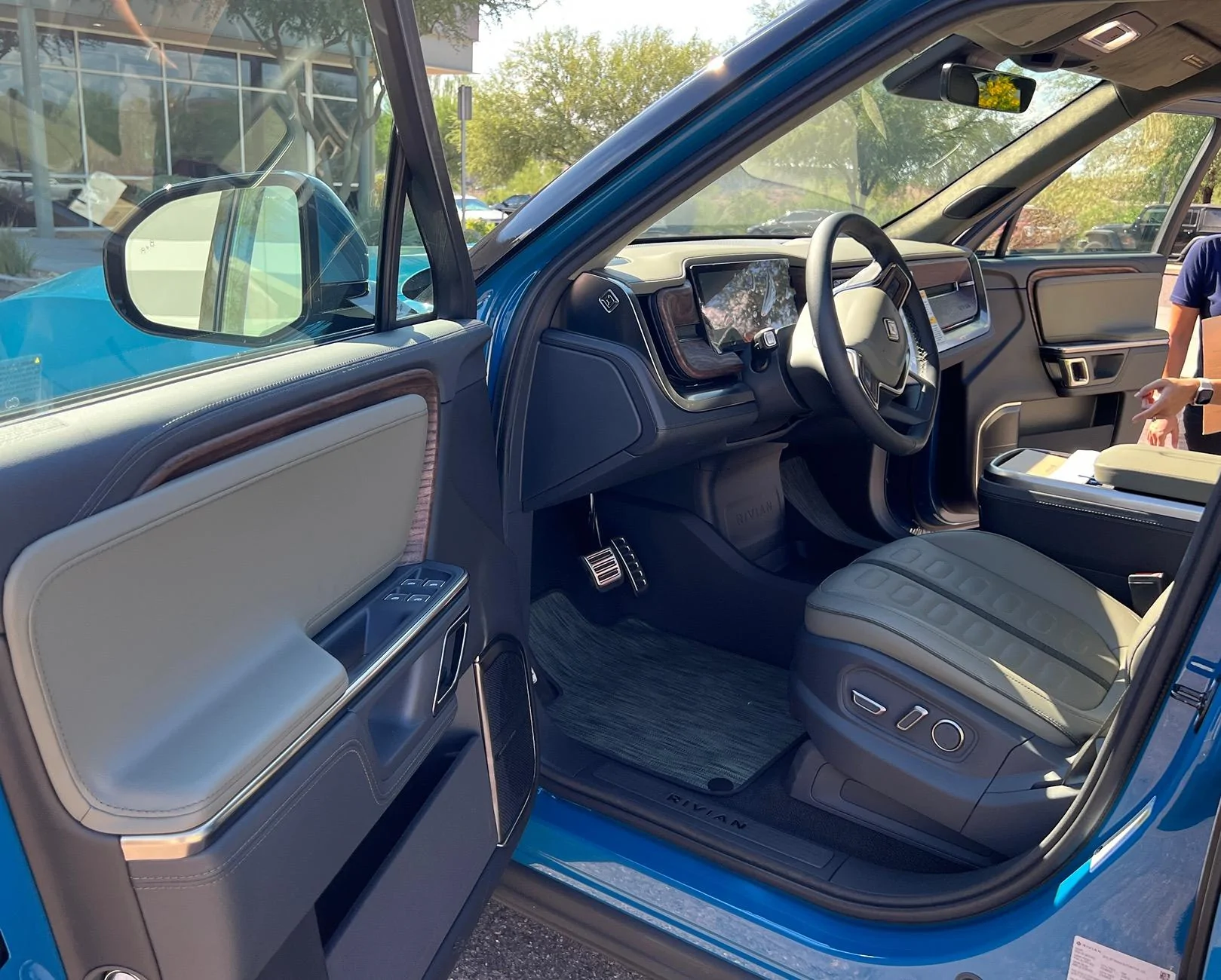 Rivian has resticted Slate Sky and Walnut Interior to specific colors ...