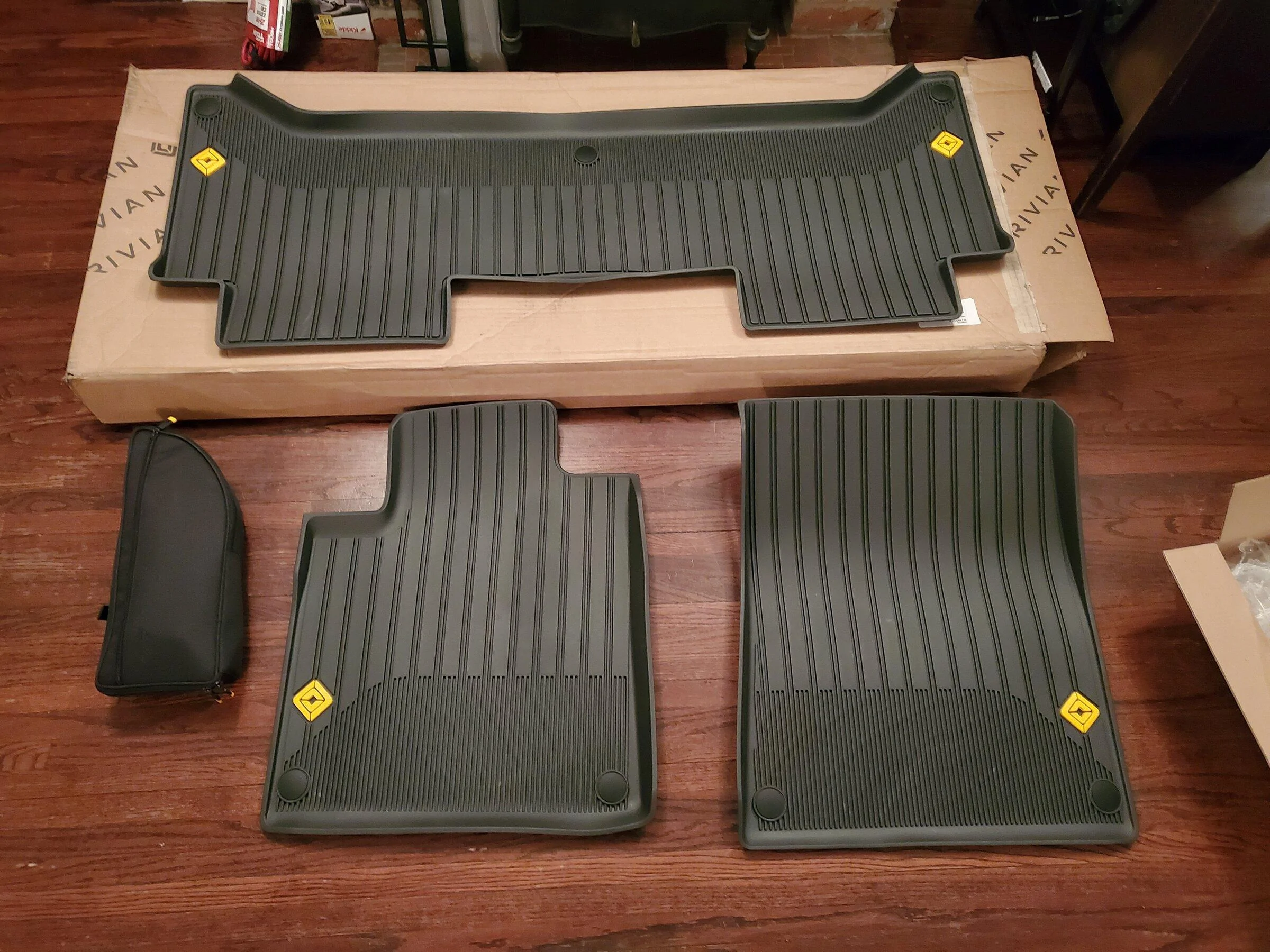 Rivian Mystery Box showed up today, it's Accessories! Field Kit ...