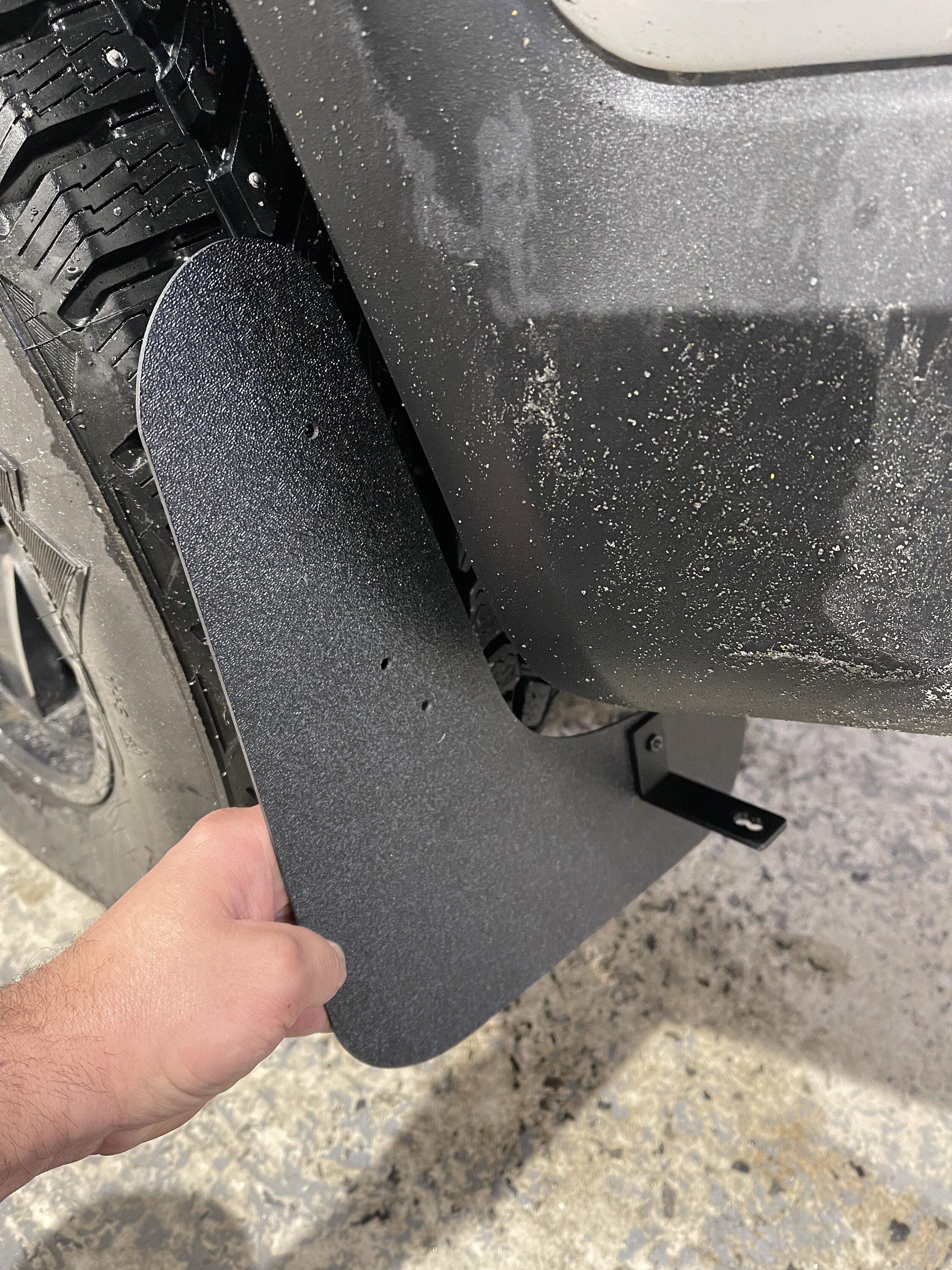 Twraps mud flaps are awesome! Priced reasonably | Rivian Forum - R1T ...