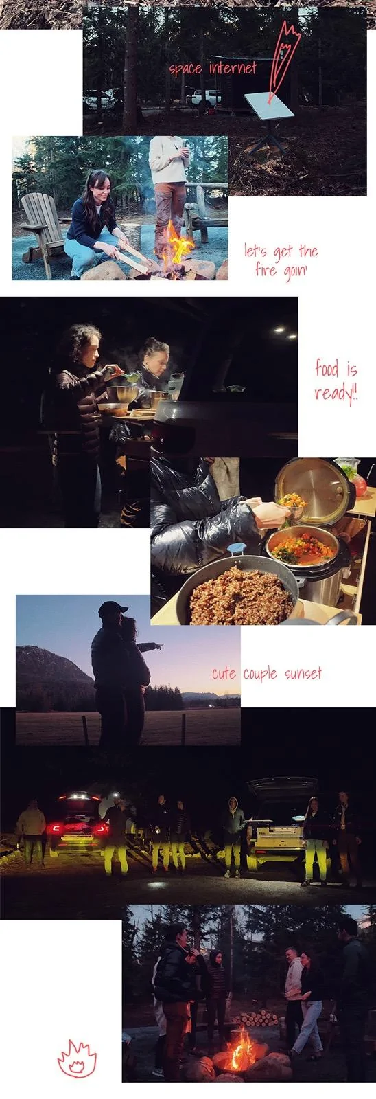 Camping with 1 Rivian, 2 Teslas, and 1 Off-Grid Dome! Fruble Camp ...