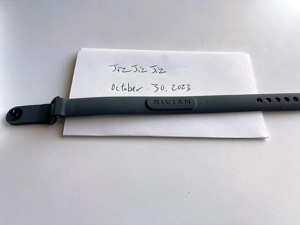 California - R1S Wristband Key | Rivian Forum - R1T R1S R2 News, Specs ...