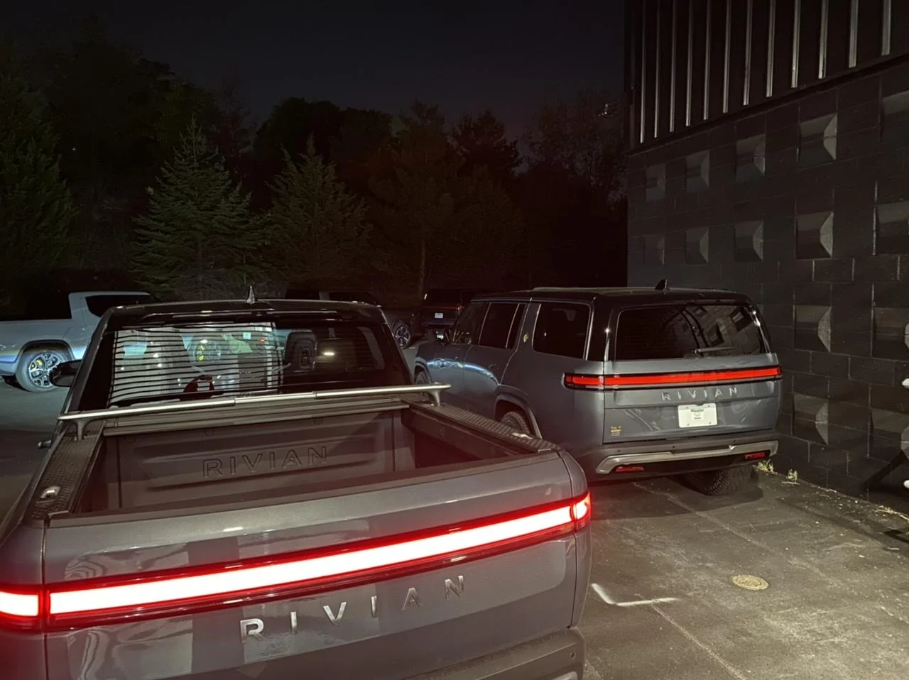 Four R1S are here at Chelsea MA Rivian Service Center! | Rivian Forum ...