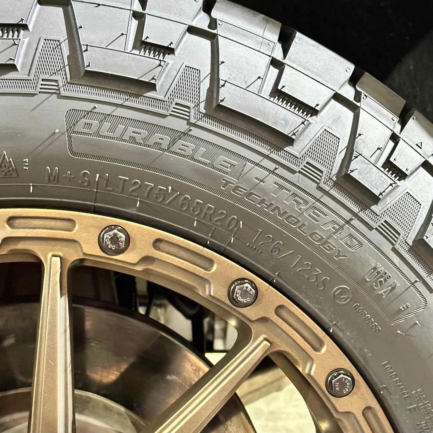 BFG KO2 - 275/65r20 tires installed on my R1T | Page 2 | Rivian Forum ...