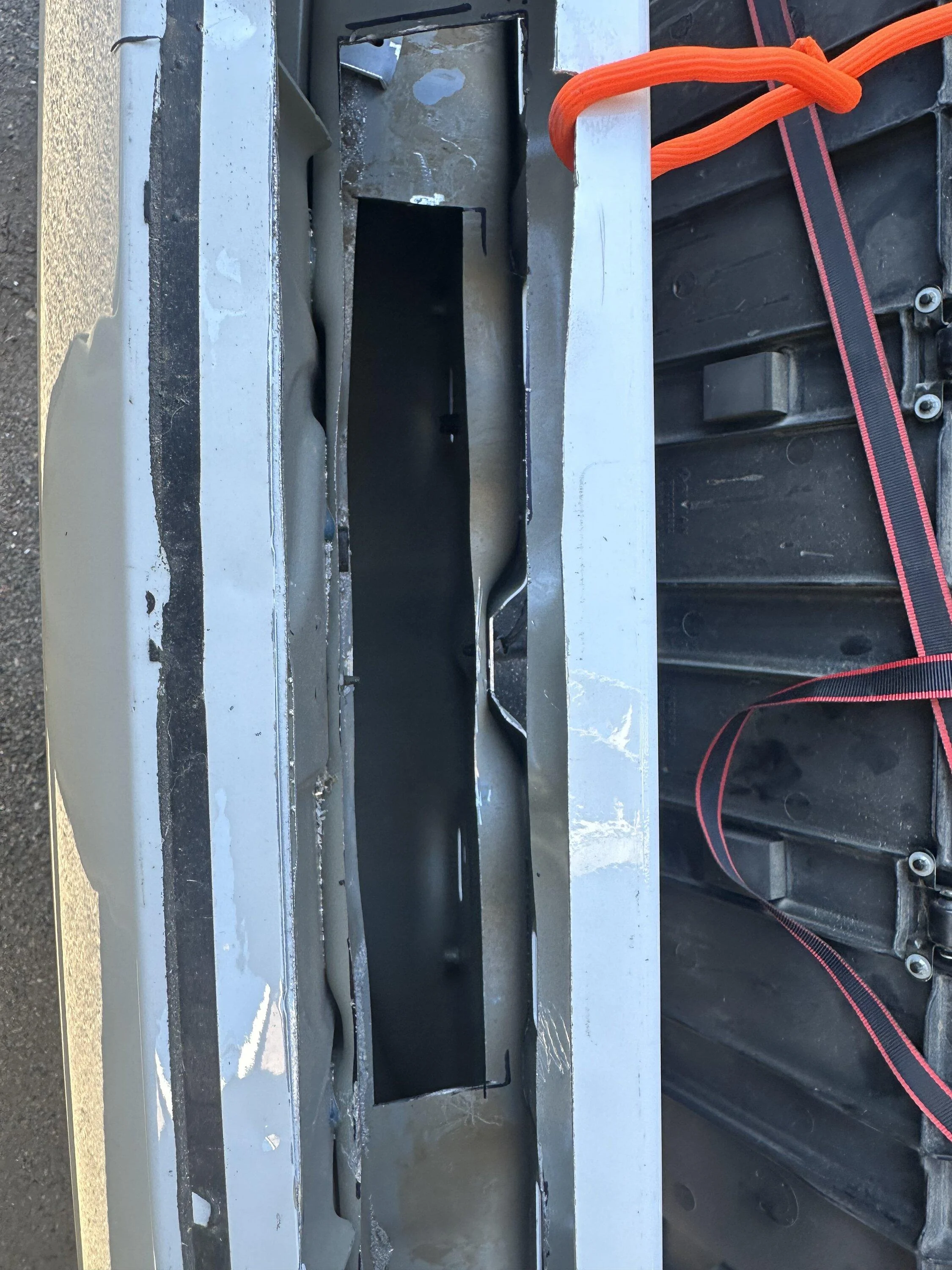 DIY mod - Adding hidden tailgate step ladder on R1T | Rivian Forum ...