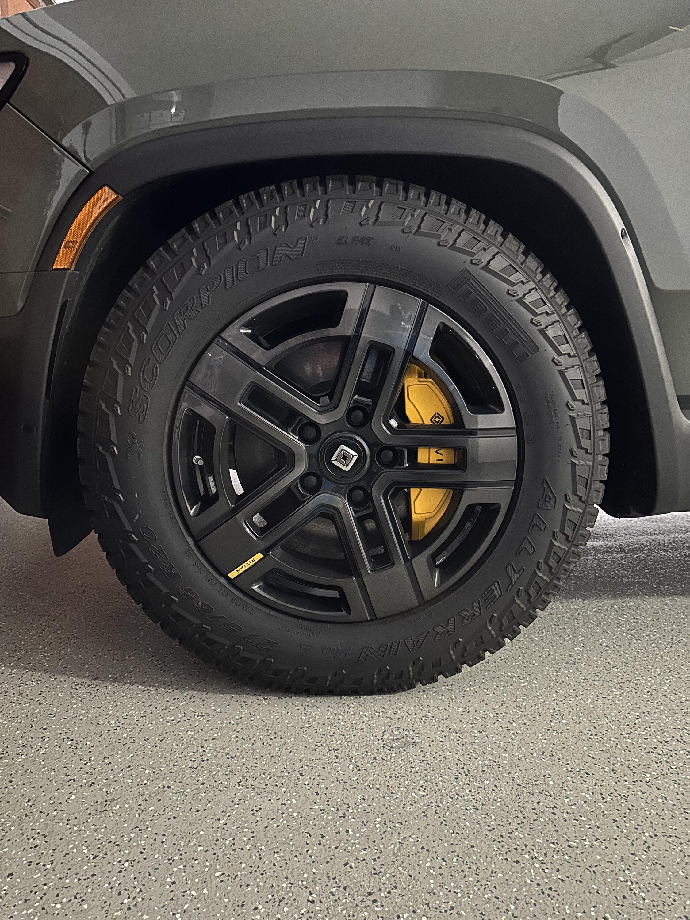 California - FOR SALE: 20 in All-Terrain Dark Wheel and Tire Set ...