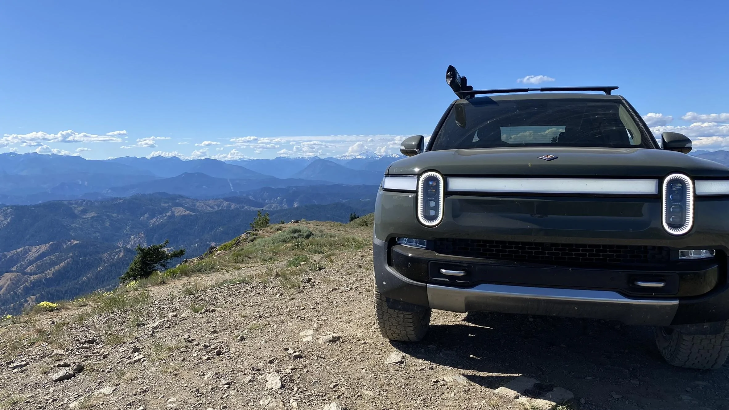 Peak Bagging - R1T's first 14er -- to Top of Mount Evans/Blue Sky ...
