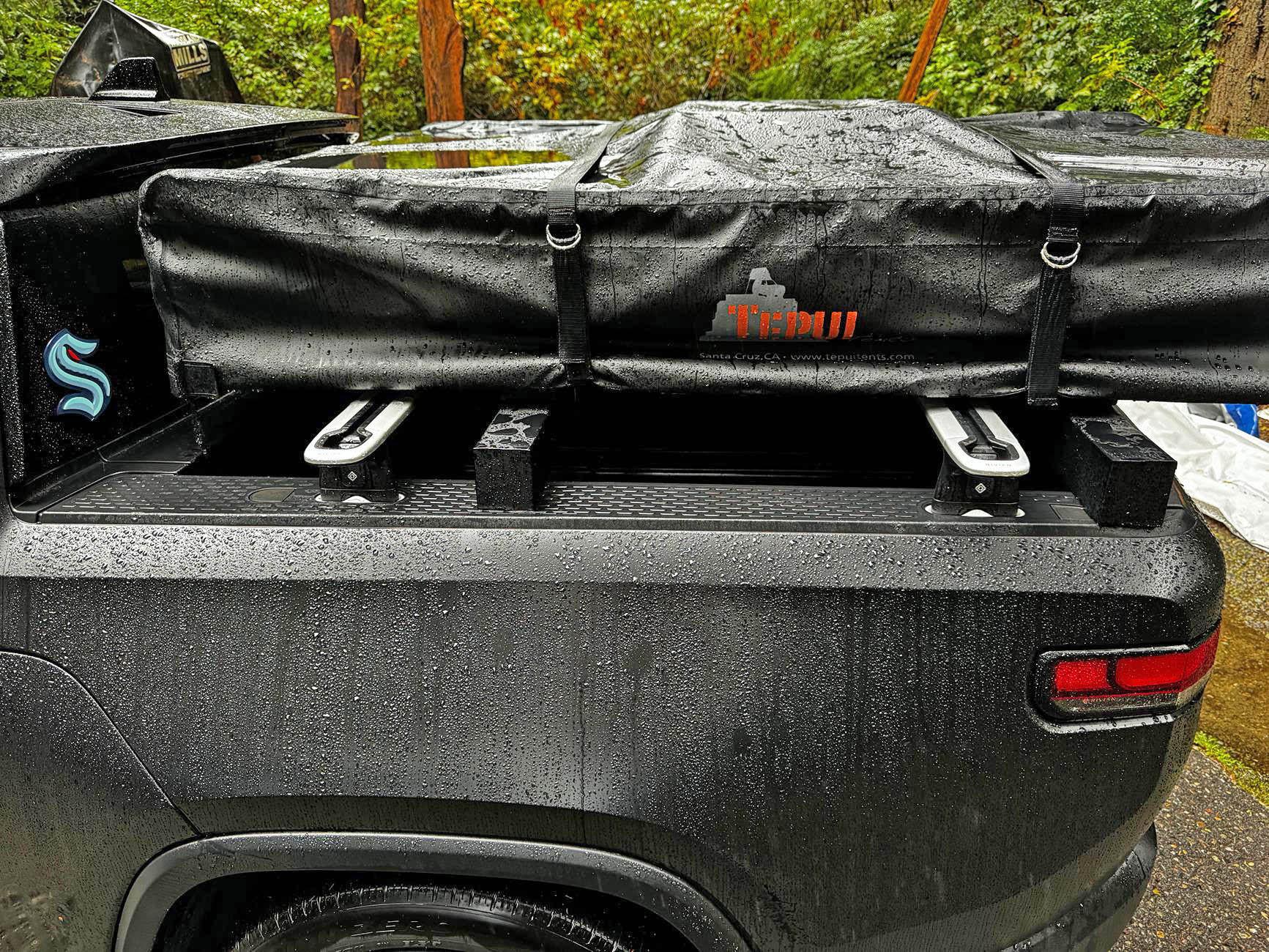 First camping trip with Tepui Kukenam XL Ruggedized SKY 4 Tent on R1T ...