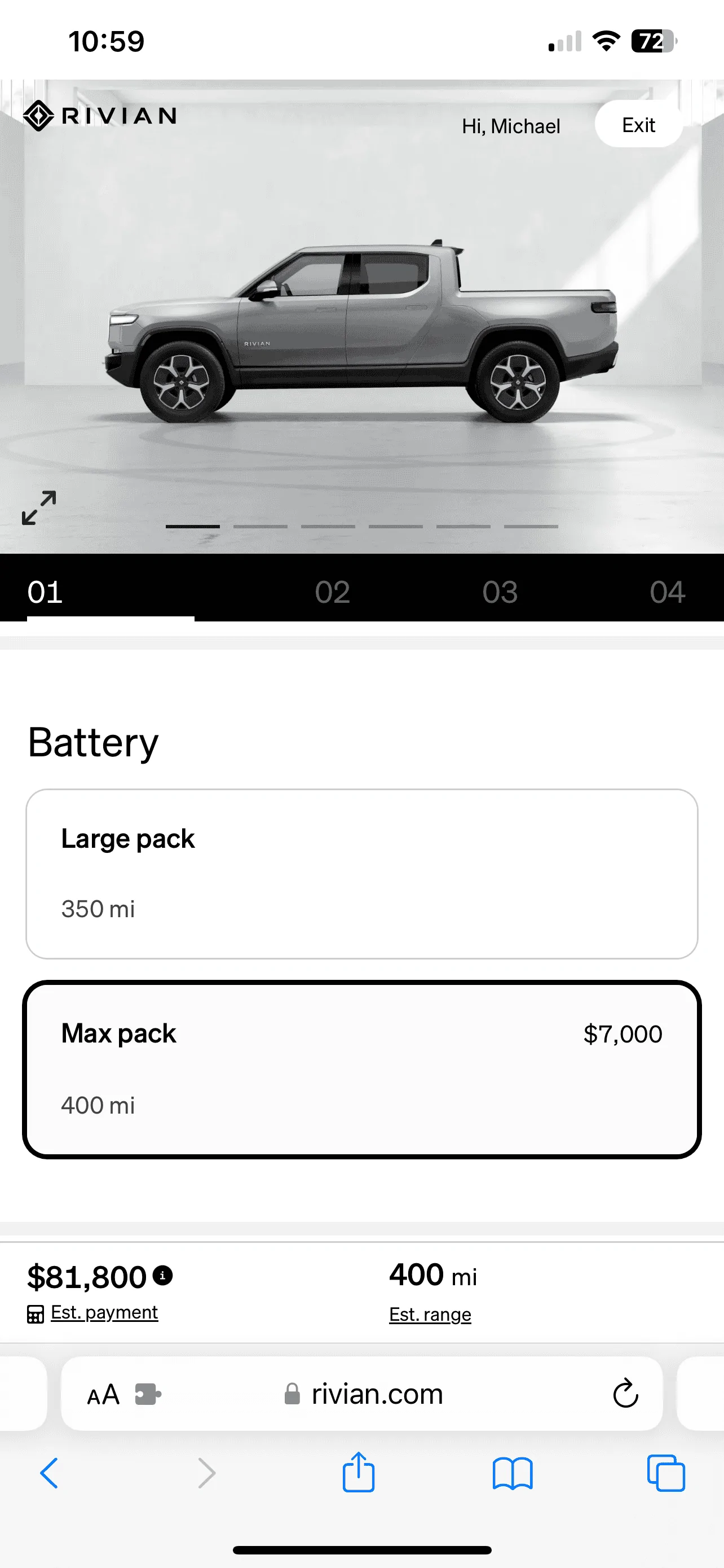 MAX PACK Dual Motor Performance is delivering! | Page 5 | Rivian Forum ...