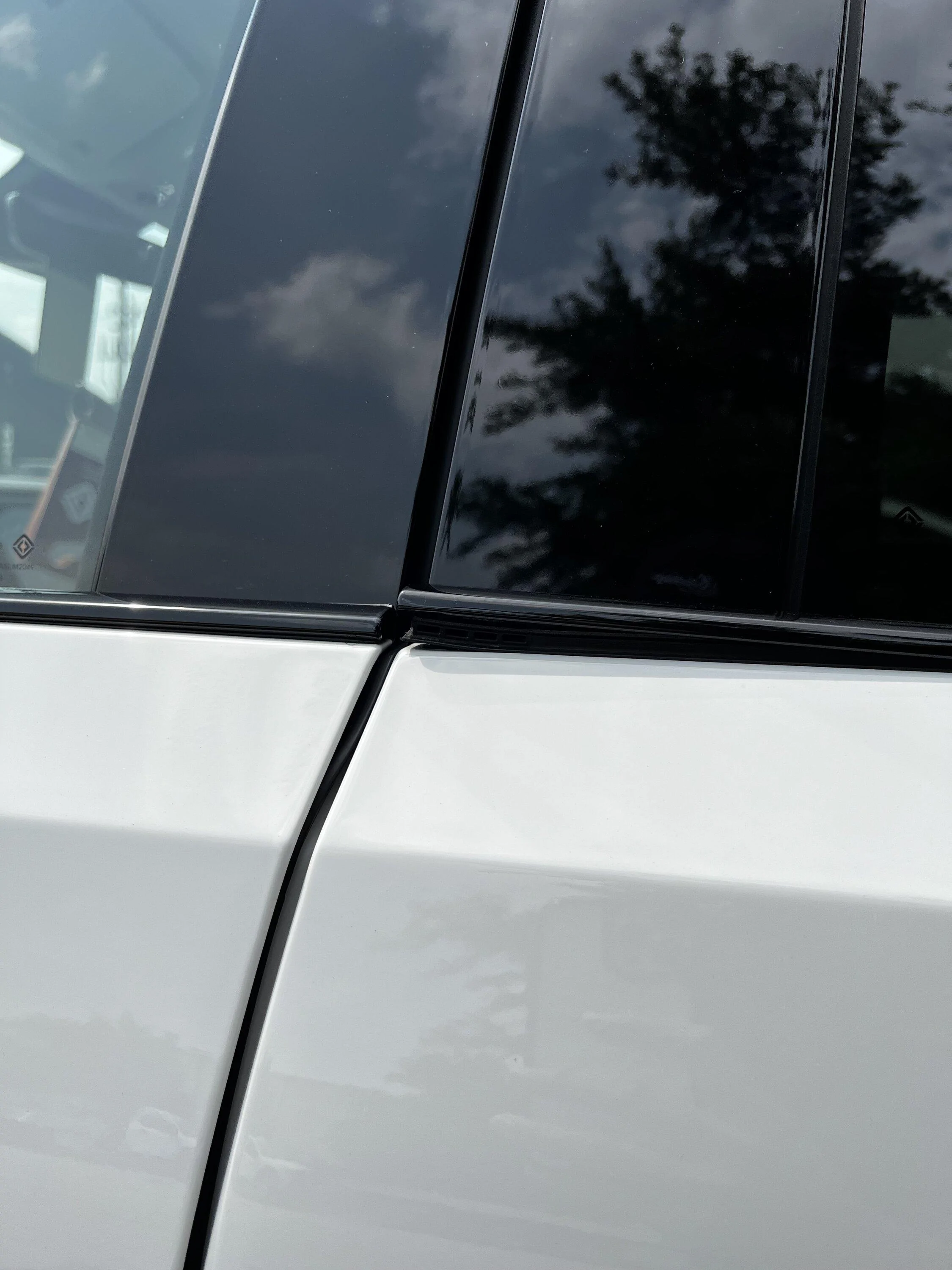 Gorilla Glue and Clamps for my exterior window trim | Rivian Forum ...