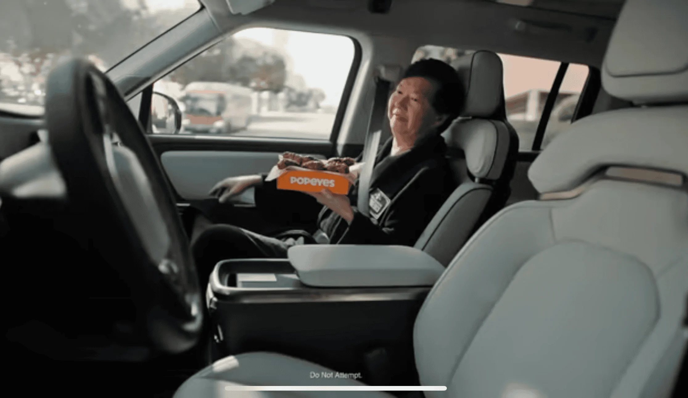 Rivian makes the Super Bowl in Popeyes commercial! | Rivian Forum - R1T ...