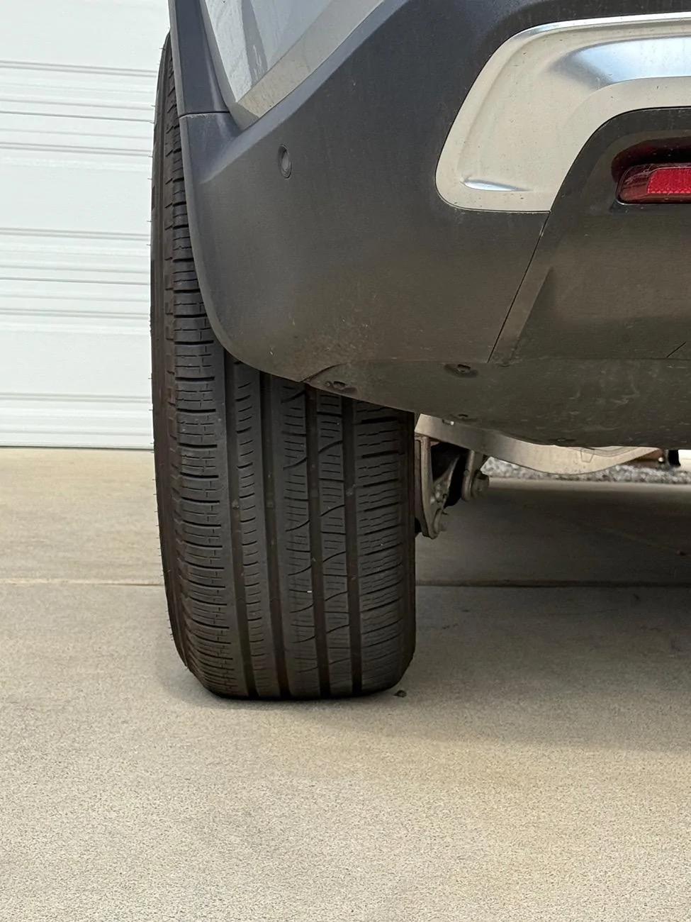 Rivian just rotated my tires - but the rear wheels seem crooked now ...