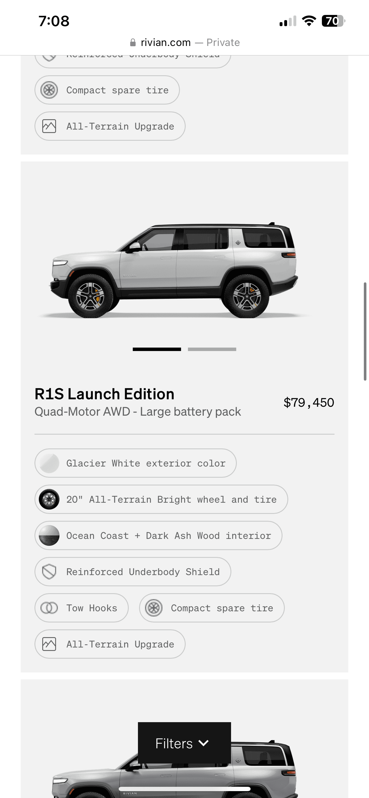 R1S Shop access live with lots of inventory! | Page 160 | Rivian Forum ...