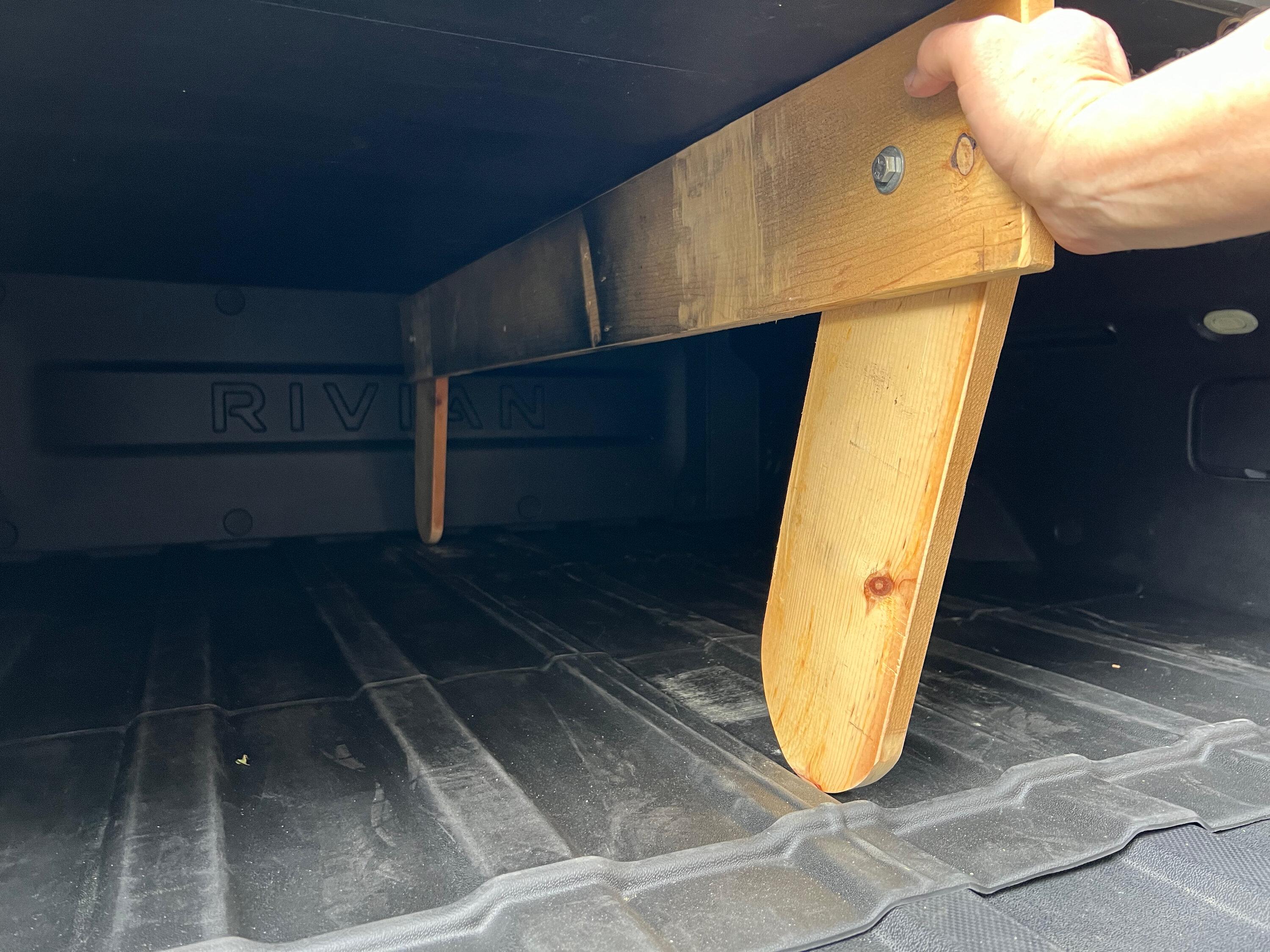 DIY Tonneau Cover - PVC Fence Planks with Bedliner Coating | Rivian ...