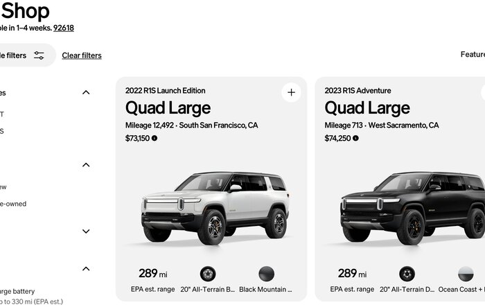 Rivian Forum - R1T R1S R2 R3 News, Specs, Models, RIVN Stock ...