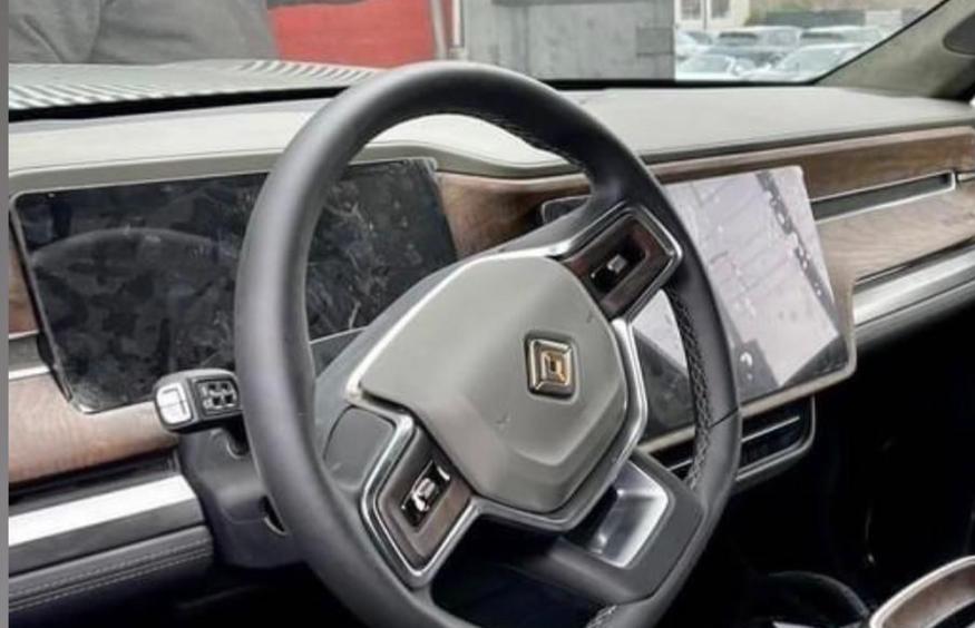 Rivian confirms digital gauge / instrument screen is also touchscreen ...