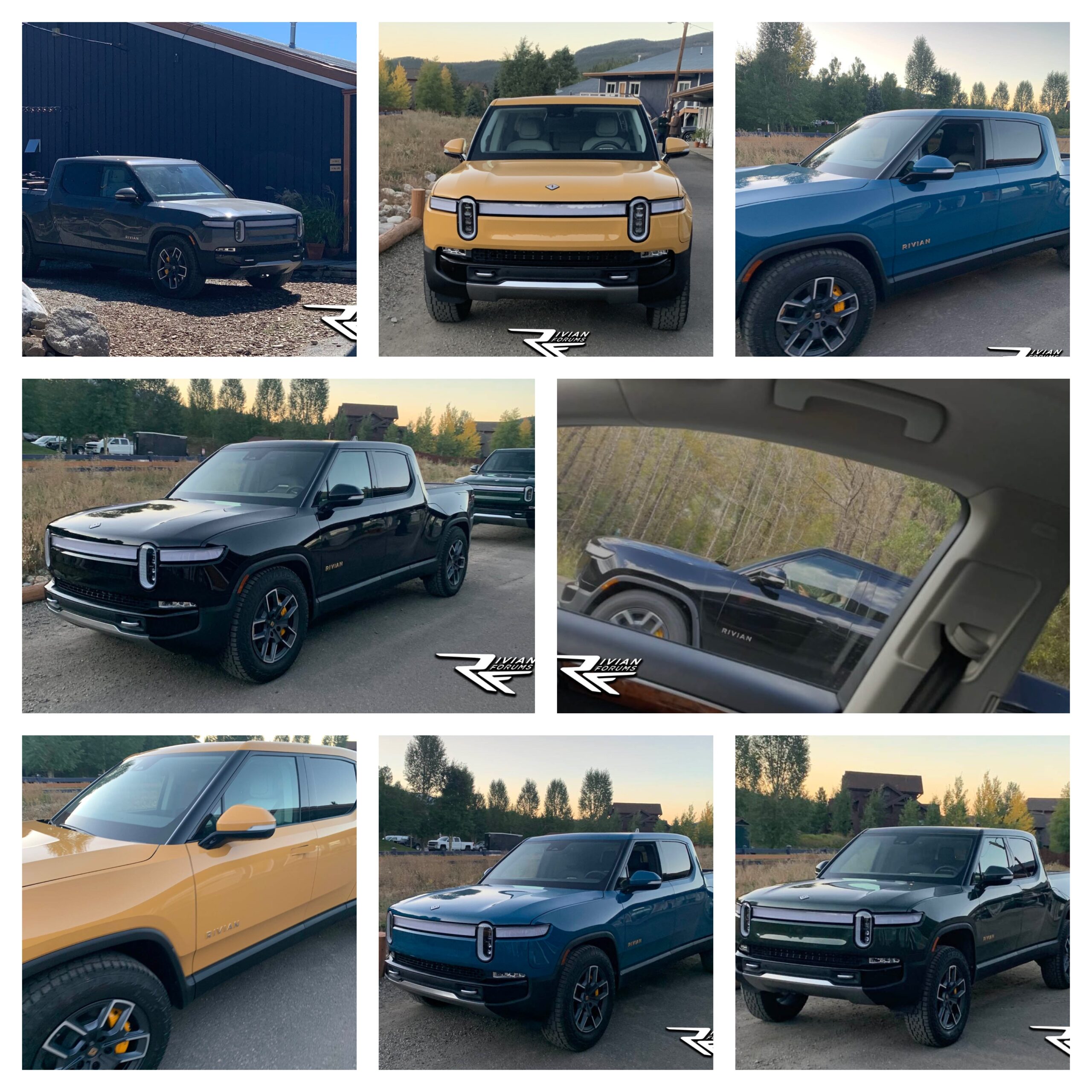 First Midnight R1T + Other Rivians Spotted at Breckenridge, CO Press ...