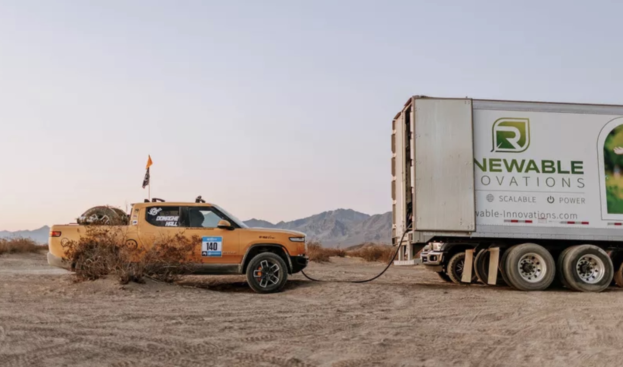 The Rivian R1T electric truck was a near-perfect rig for the 2021 ...