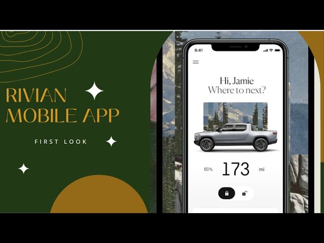Rivian App initial walk-through from owner. | Rivian Forum - R1T R1S R2 ...