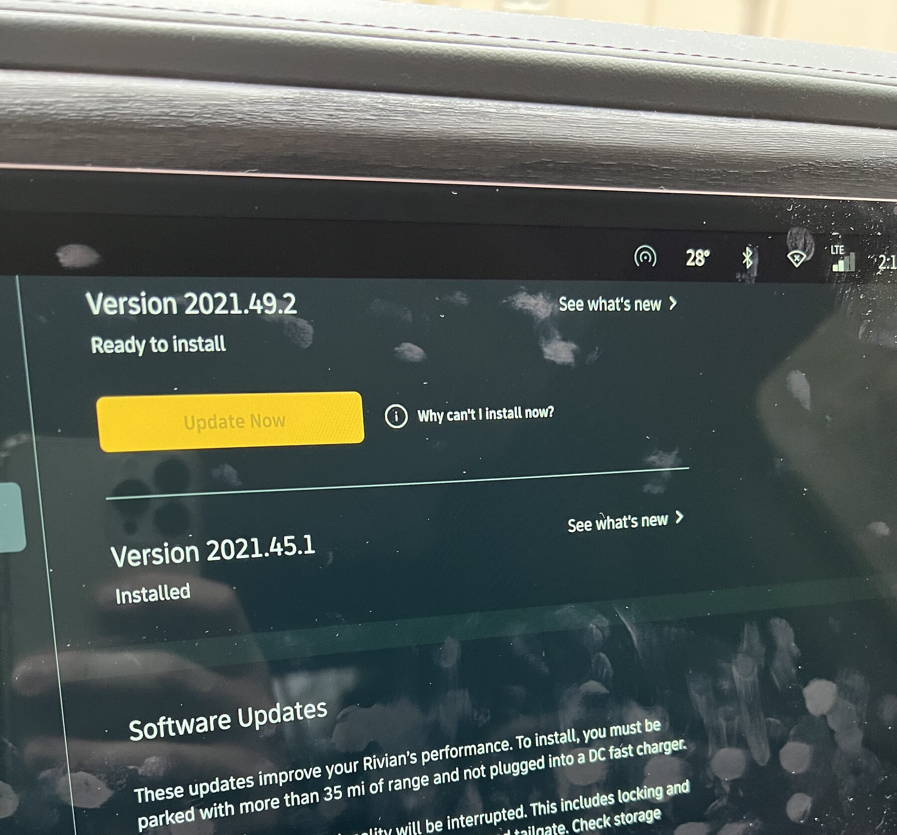 OTA software update version 2021.49.2 installed - release notes and ...