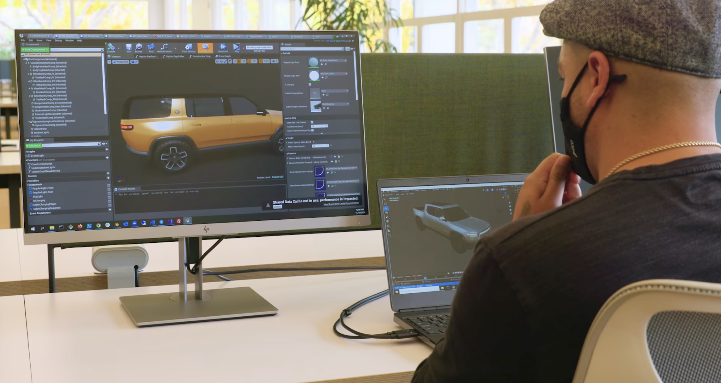 How Rivian R1T and R1S Used Unreal Engine For State of The Art HMI ...