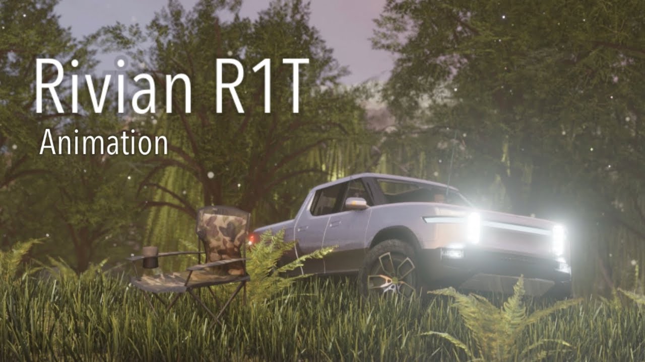 Cute Anime: Adventures of the new Rivian R1T Blender Animations By ...
