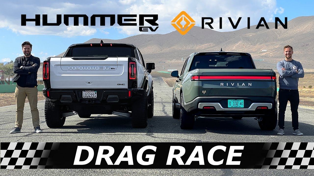 Hummer EV vs Rivian R1T Drag Race | Rivian Forum - R1T R1S R2 R3 News ...