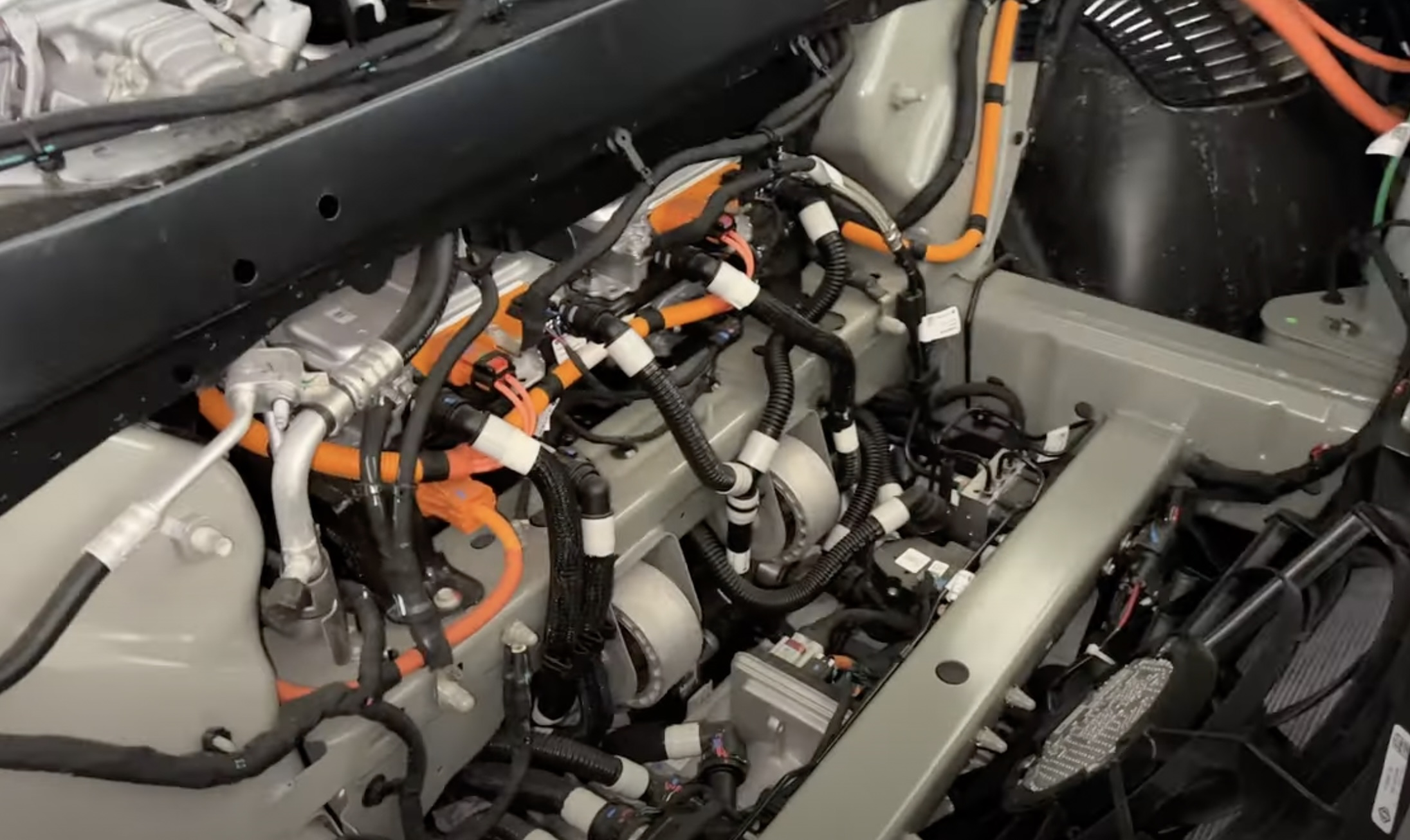 R1T underhood (frunk) look -- parts identified | Rivian Forum - R1T R1S ...