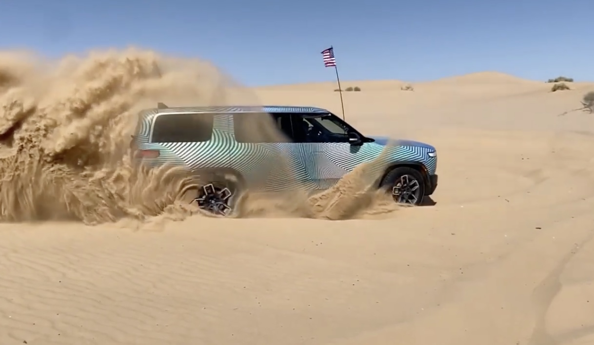 RJScaringe: Sand Mode coming soon via OTA software update [in-action ...