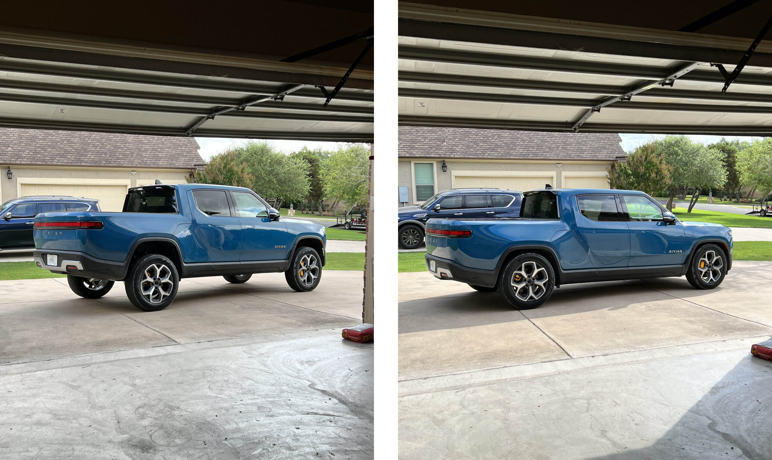 Highest vs Lowest suspension setting -- R1T photos | Rivian Forum - R1T ...