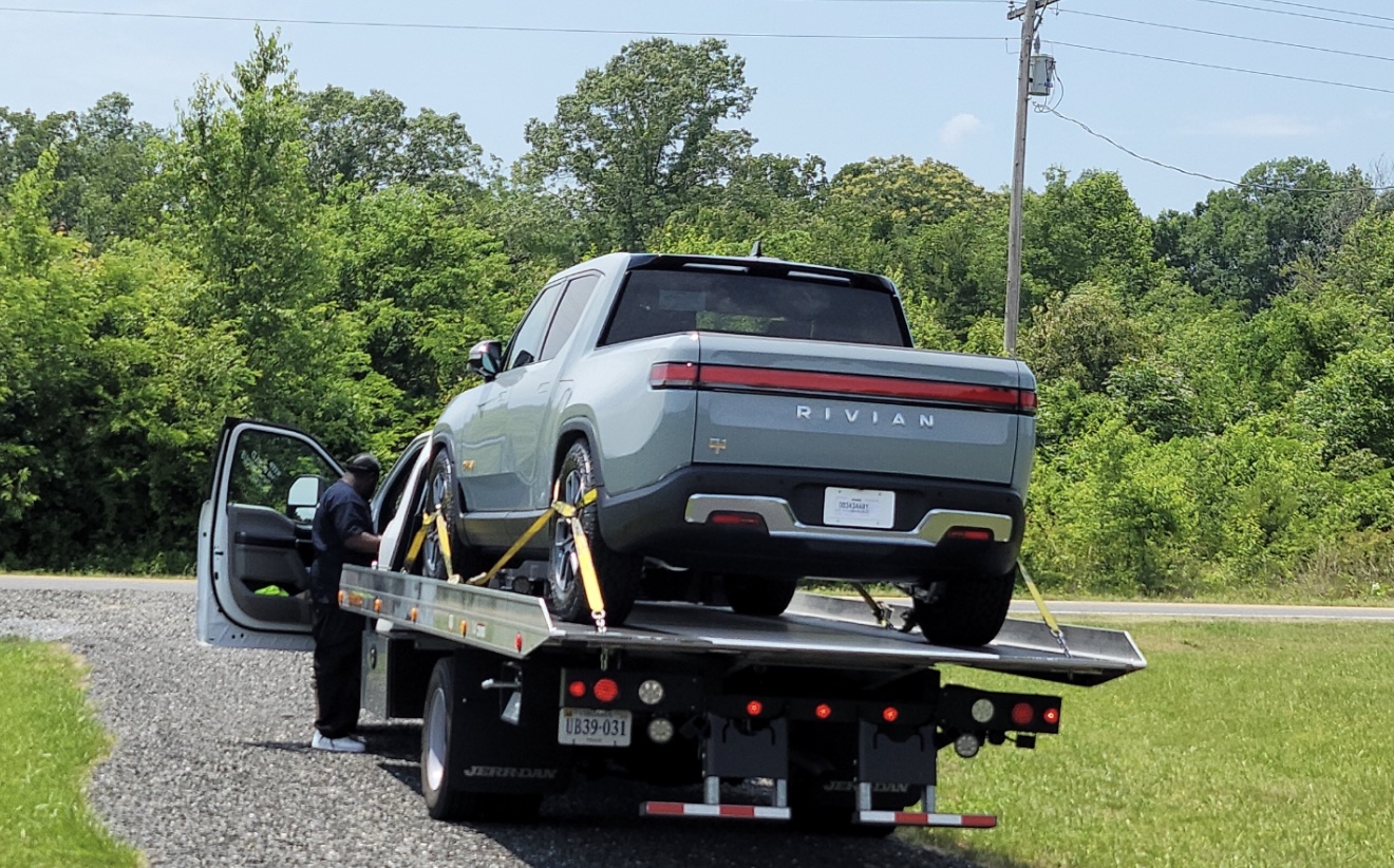 Delivered: The RJ Special...Limestone with Forest Edge | Rivian Forum ...