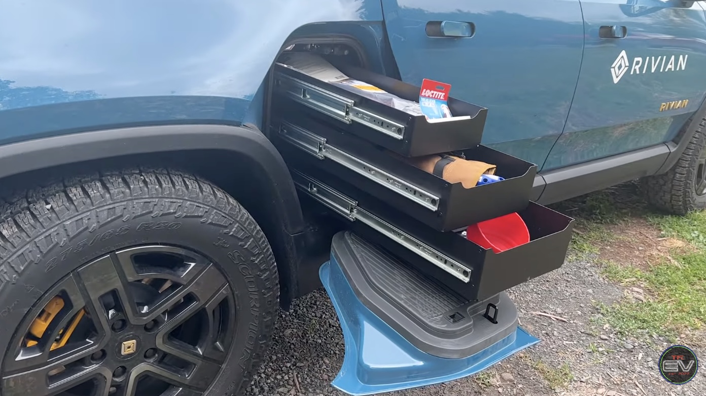 R1T Rivian Service, Rescue & Recovery Vehicle (w/ Pullout Drawers From ...