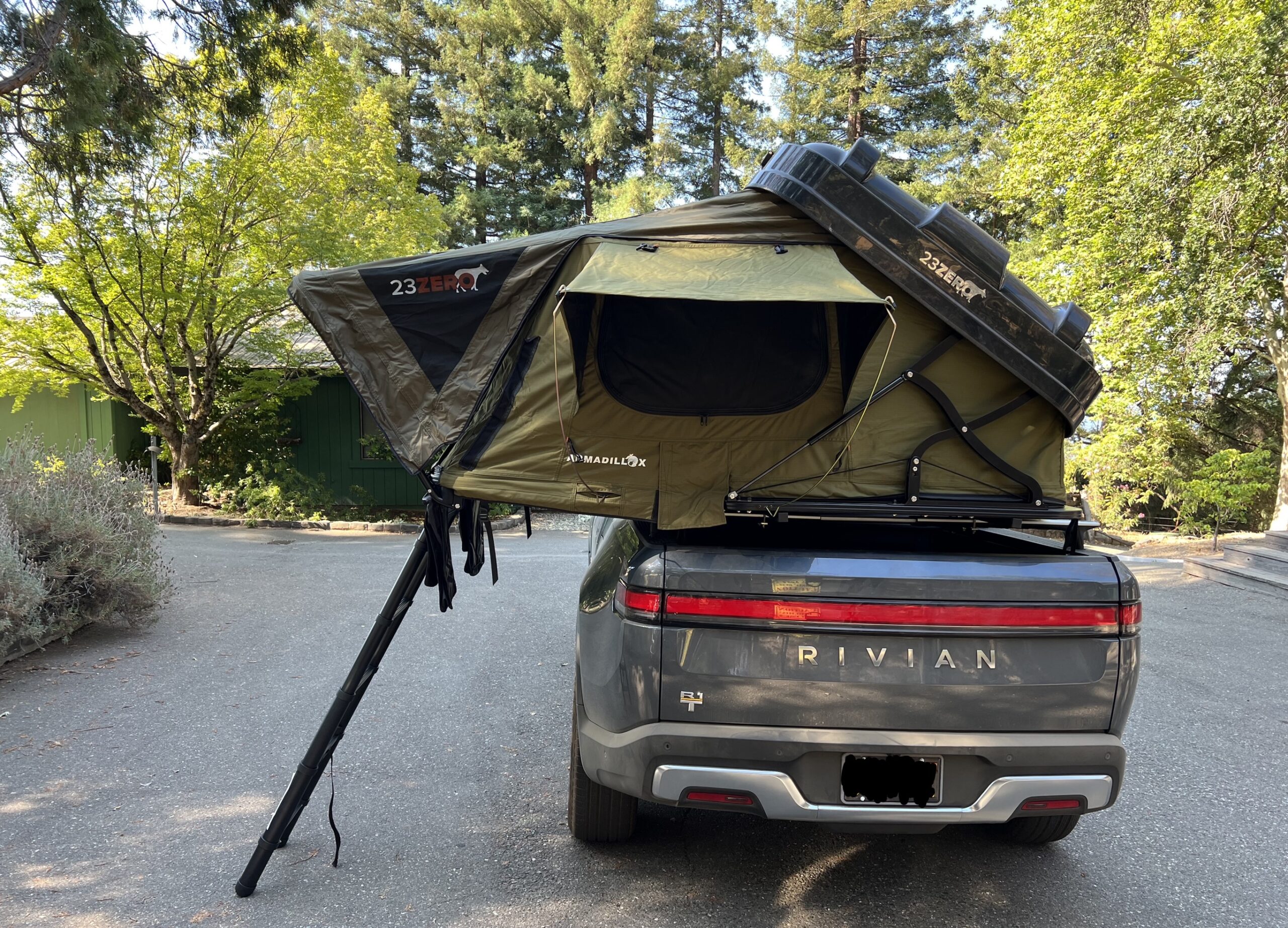 23Zero Armadillo X RTT installed on R1T bed | Rivian Forum - R1T R1S R2 ...