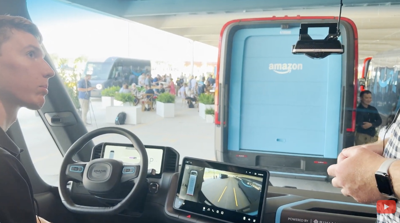 Amazon EDV Rivian Delivery Van - Munro walk through | Rivian Forum ...