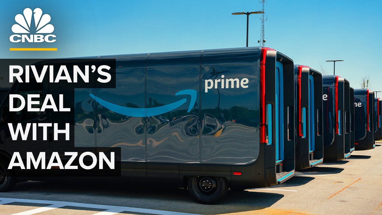 CNBC: How Amazon is giving Rivian an edge in the EV industry | Rivian ...