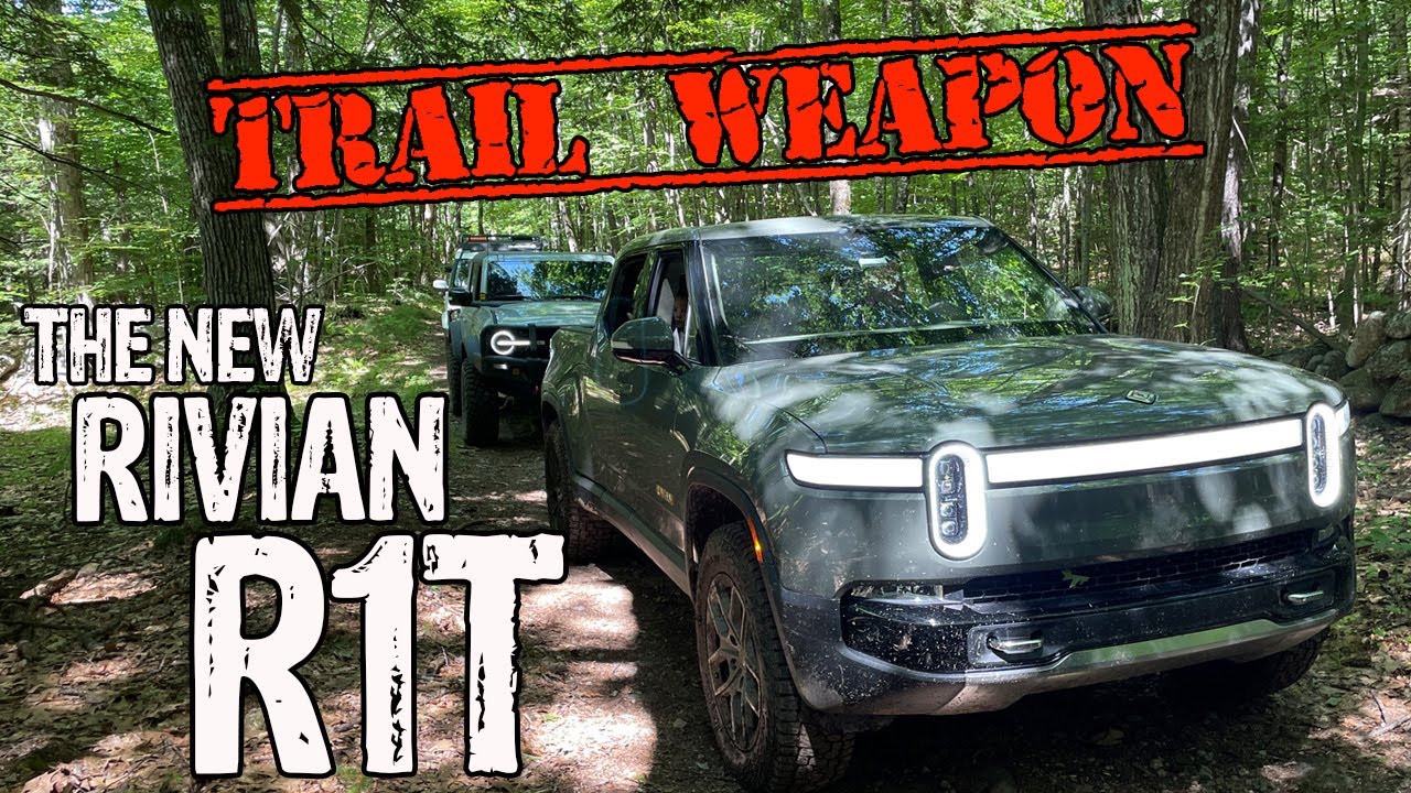 A little wheeling in my R1T - in New England | Rivian Forum - R1T R1S ...