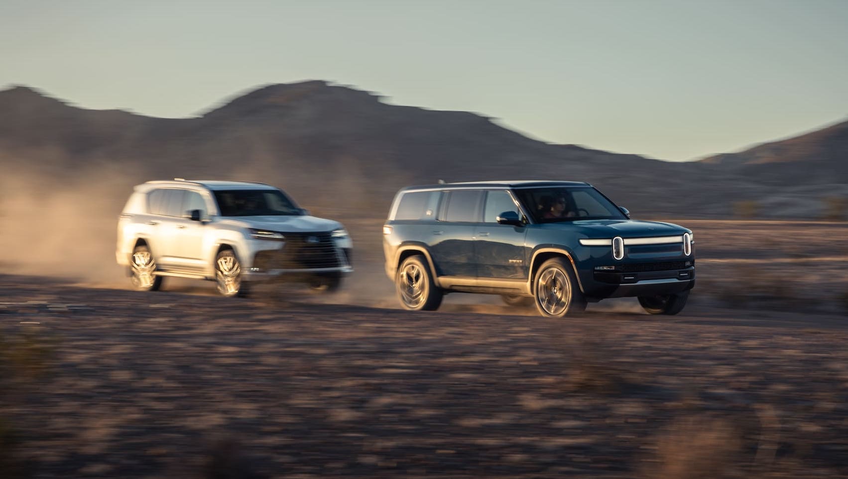 Rivian R1S vs. Lexus LX600 Review: Off-Road-Ready Luxury SUVs ...