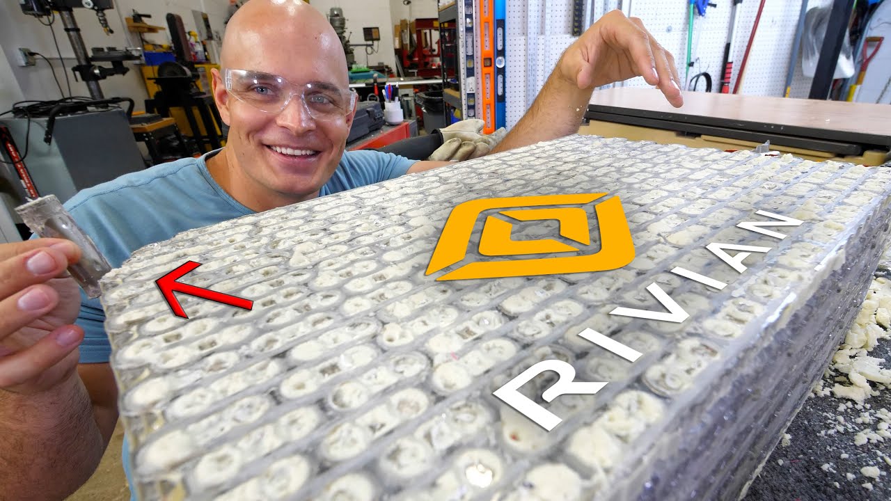 JRE: Does the Rivian R1T have 7,777 battery cells inside? | Rivian ...