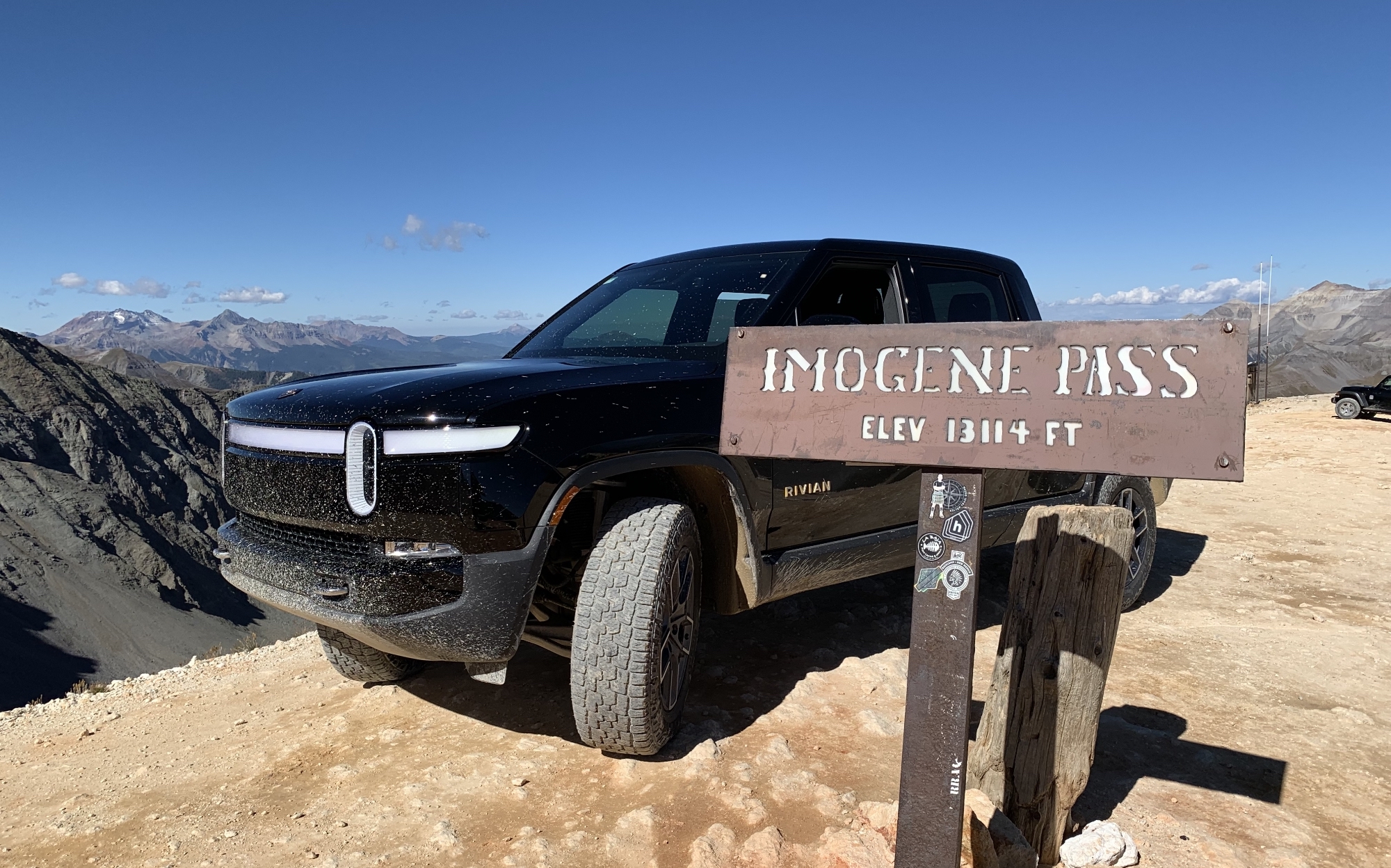 R1T Over Imogene Pass, CO | Rivian Forum - R1T R1S R2 R3 News, Specs ...