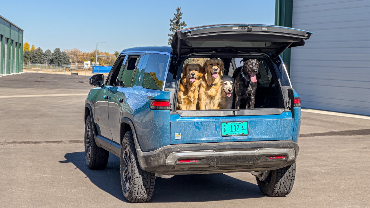 The Rivian R1S is the Ultimate Dog Hauler [Out of Spec YT] | Rivian ...