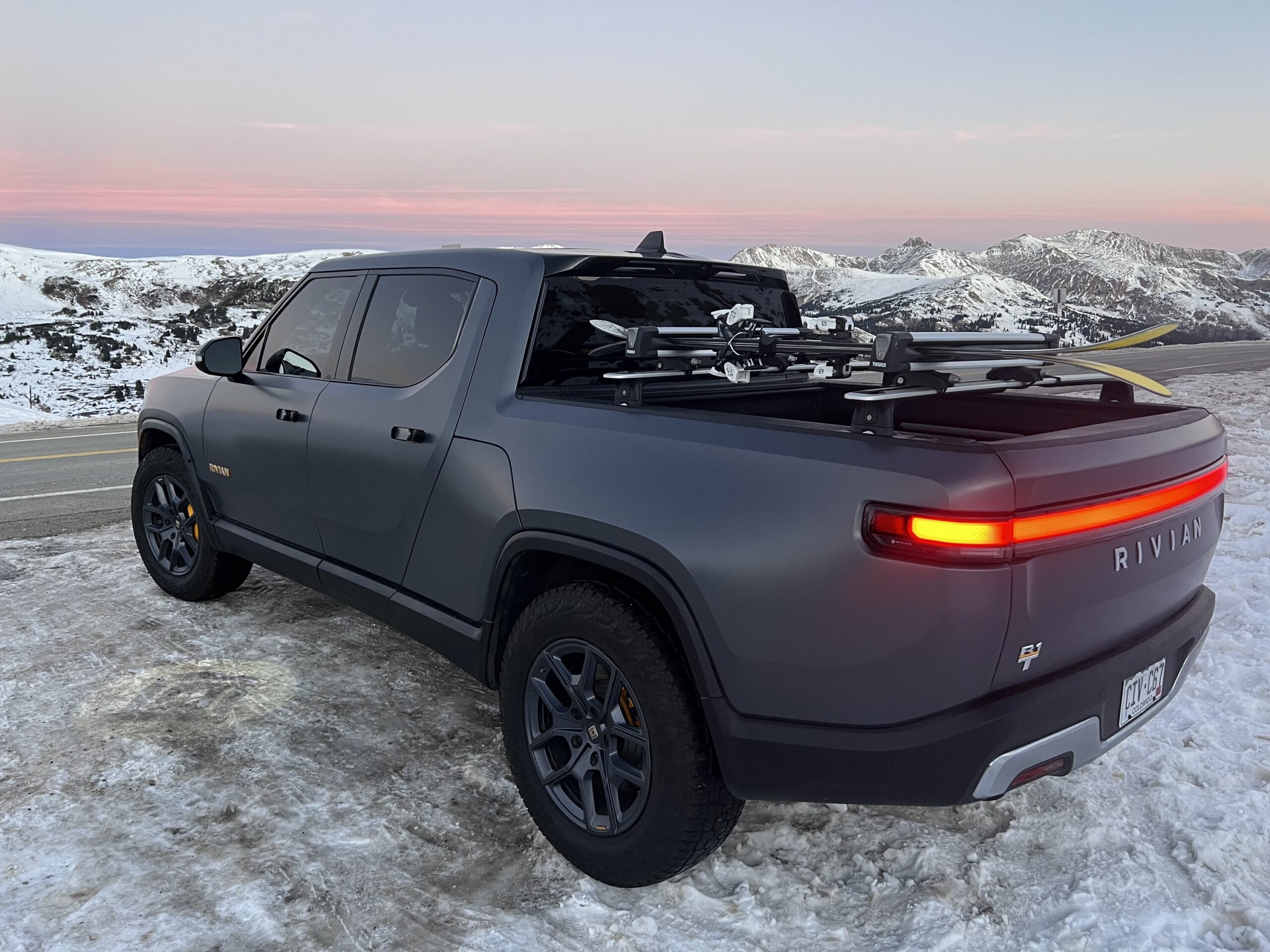 Ski day trip in R1T - efficiency data | Rivian Forum - R1T R1S R2 R3 ...