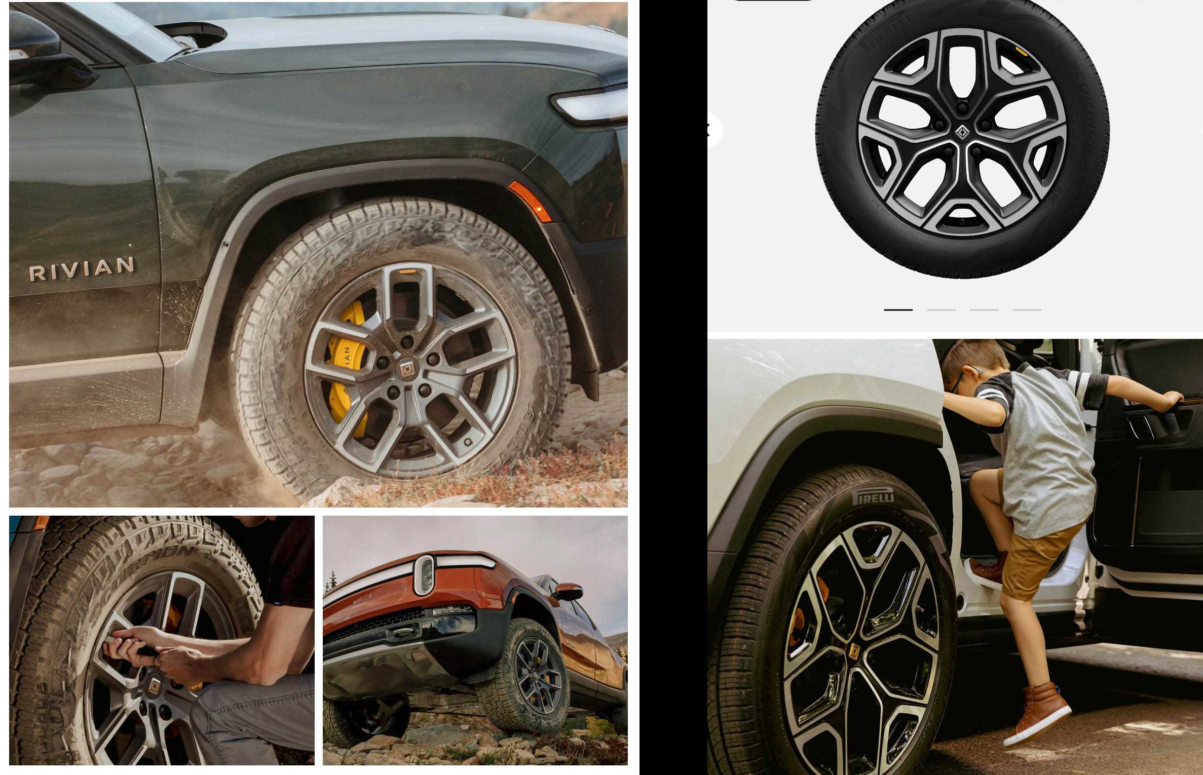 Rivian Shop: All Wheel Options Now Available for Purchase (10/11/2022 ...