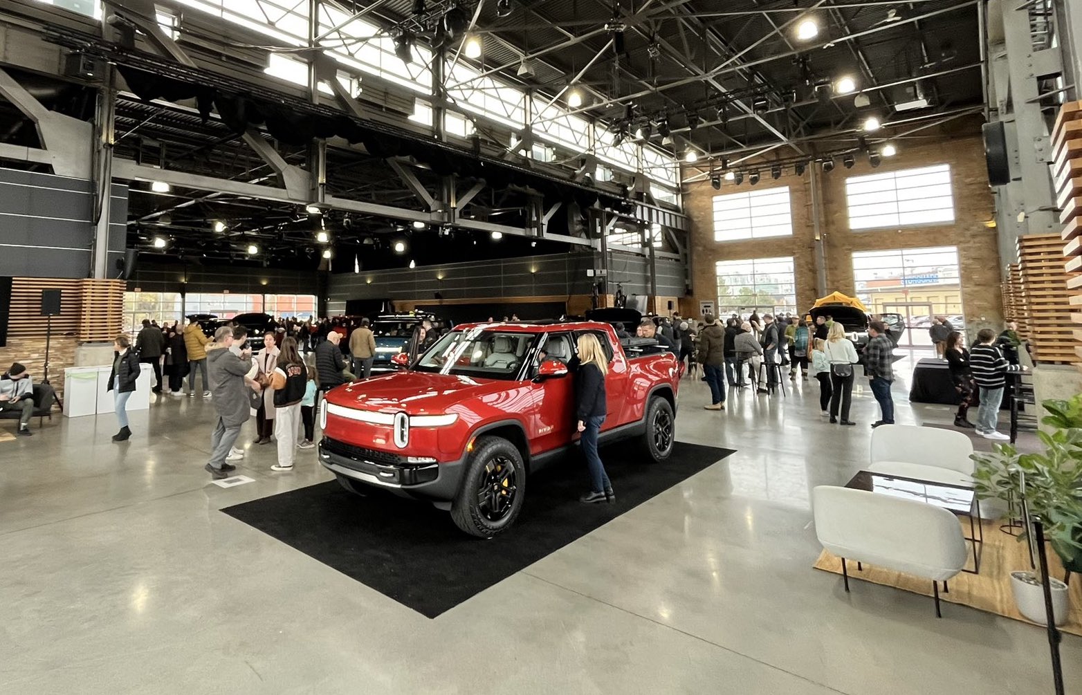 Photos / videos from today's Rivian Vancouver Open House Event (Canada ...