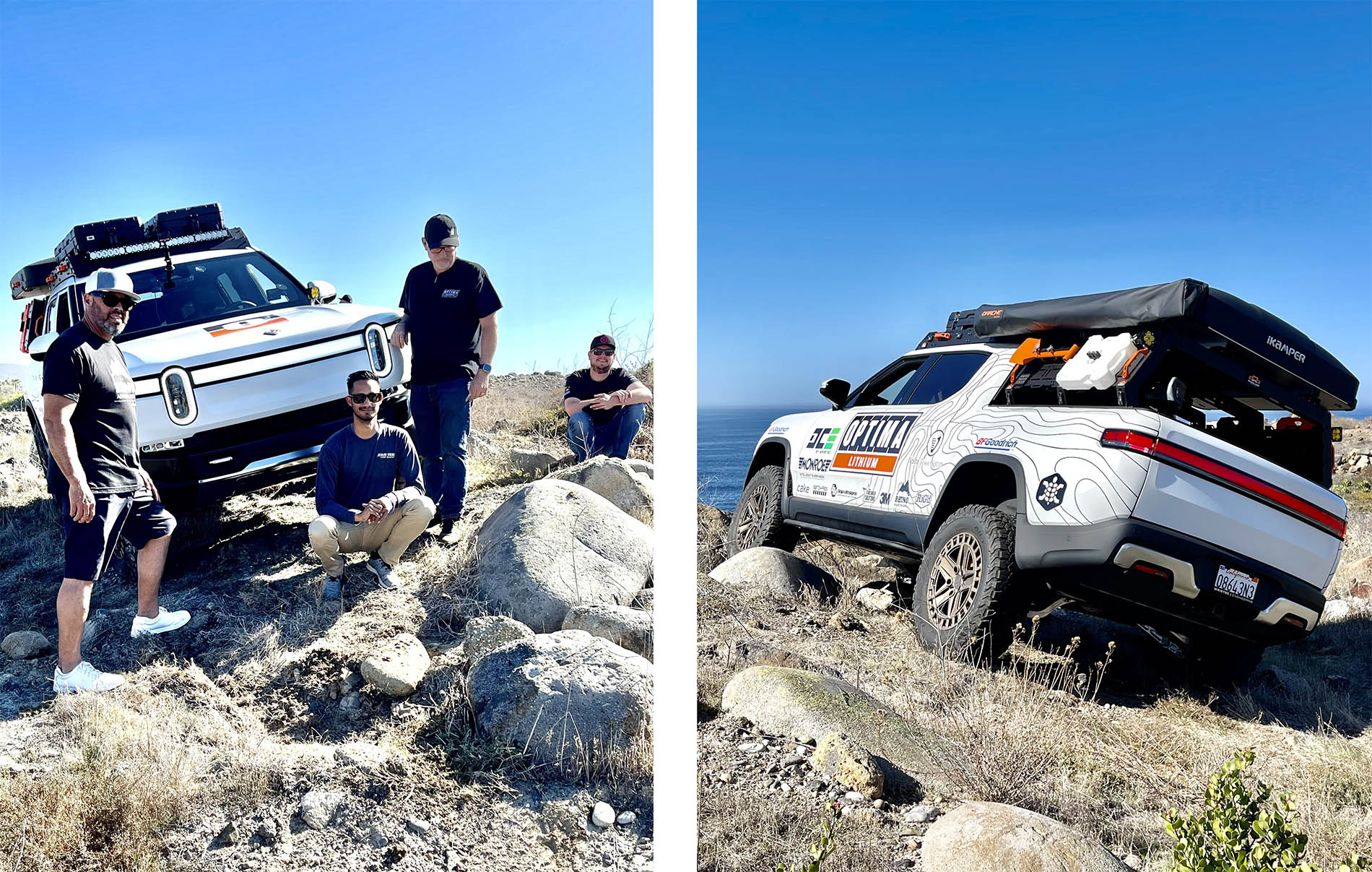 Update - Baja Testing for OPTIMA Rivian R1T and DCE Rock Sliders ...